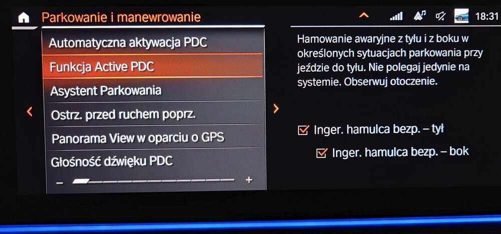 Asystent hamowania awaryjnego - nie działa? - G30, G31, F90 - BMW Klub ...